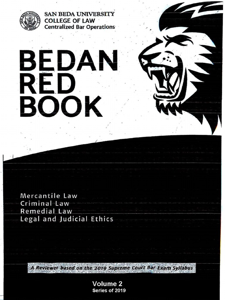Red Book Vol 2 - Legal Ethics - 2019 PDF | PDF