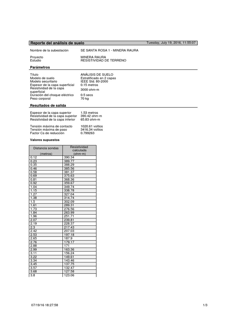 Análisis de Suelo - CYMGRD | PDF