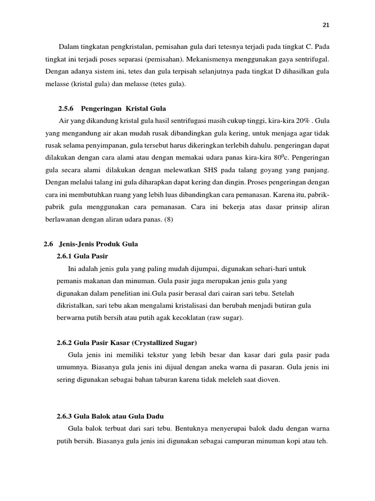 Perbaikan Gula | PDF