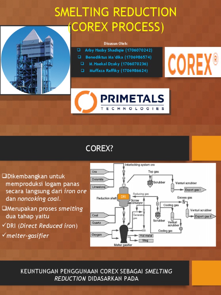 COREX Process Smelting Reduction | PDF