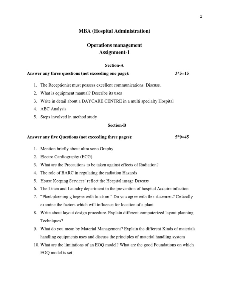 MBA - HA - Assignment | PDF | Business | Technology & Engineering
