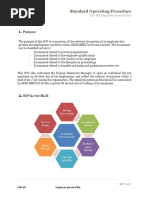 Standard Operating Procedure Human Resources Department - SOP HR ...
