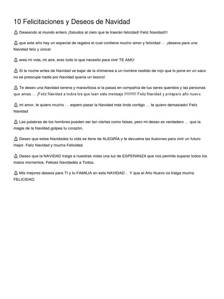 Lista De Los 10 Mejores Deseos Para Navidad 300 Frases De Navidad