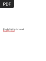 Hyundai Kia D4ea D3ea Engine Manual | PDF | Business | Computers