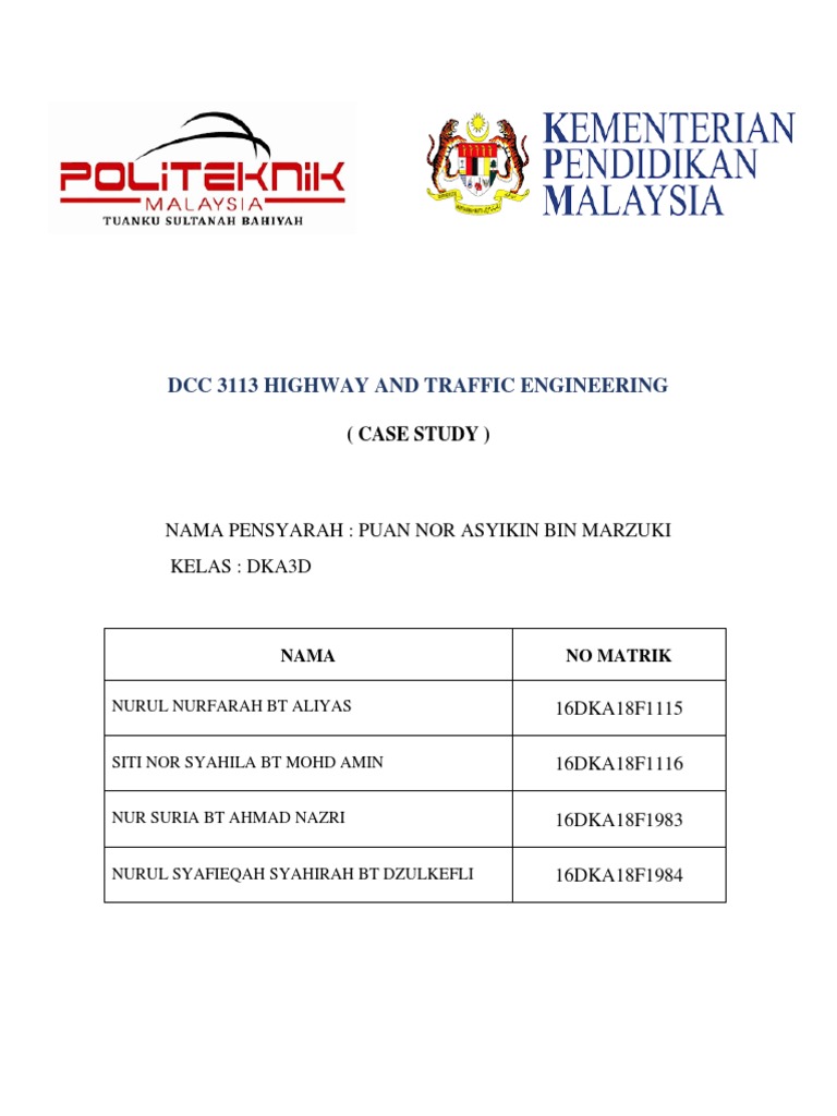 Case Study Highway | PDF