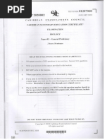 CSEC Integrated Science P2 2023 | PDF