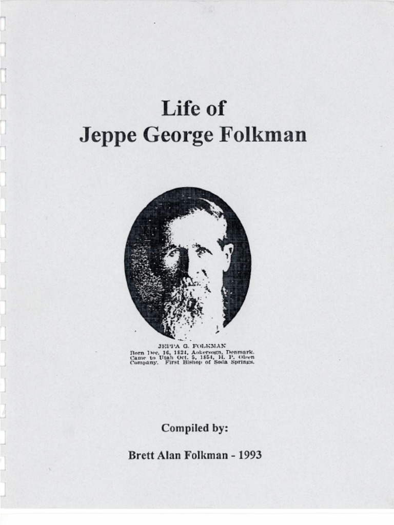 Jeppe George Folkman - Intro & Ch1 & 2 | PDF