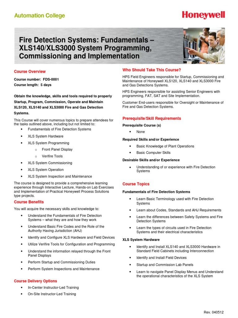 XLS140/XLS3000 Fire Detection Training | PDF | Computer Programming ...