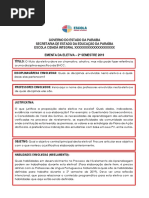 Modelo de Plano de Eletiva (Ensino Fundamental) I | PDF | Sociologia | Science