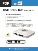 Nokia ONT G 1426G A Datasheet Data Sheet EN | PDF | Wi Fi | Ieee 802.11