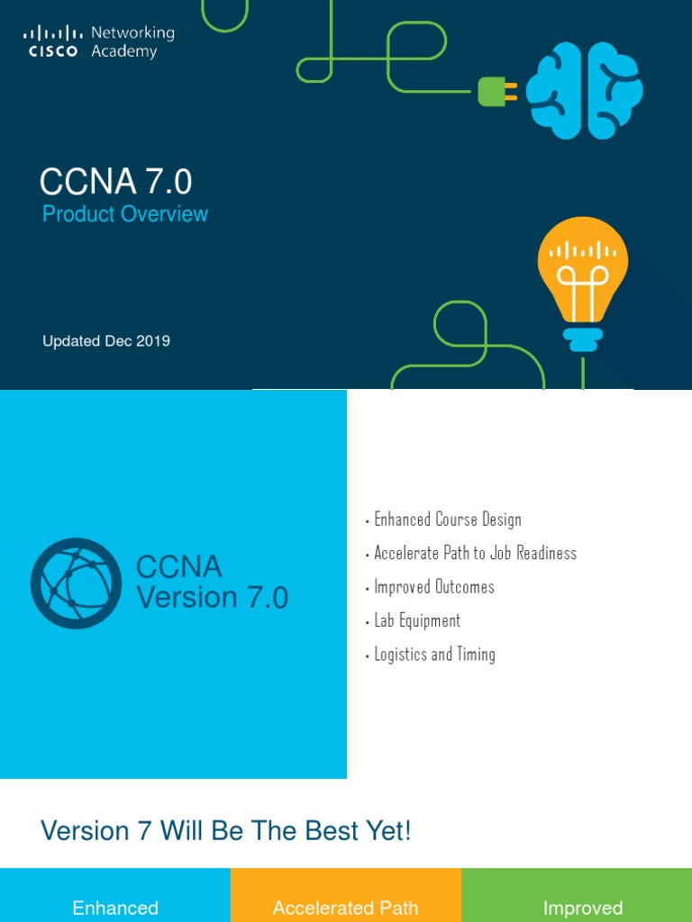 CCNAv7 Product Overview | Download Free PDF | Cisco Certifications ...