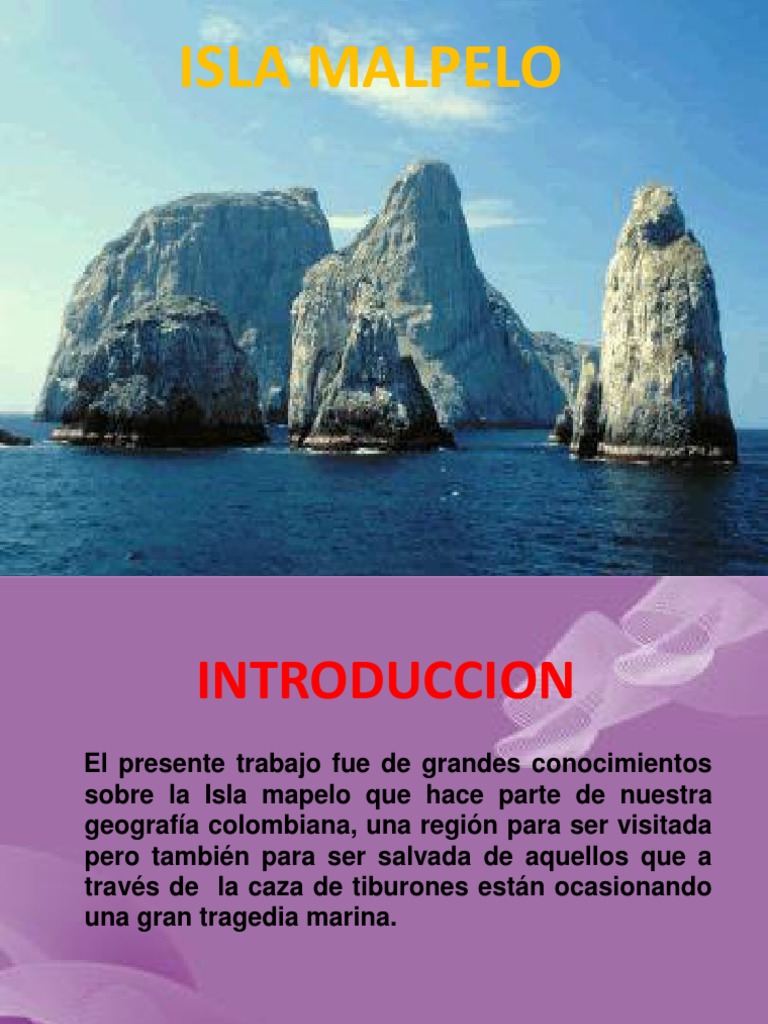 Diapositiva Isla Malpelo | PDF