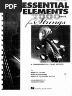 Essential Elements Cello PDF | PDF