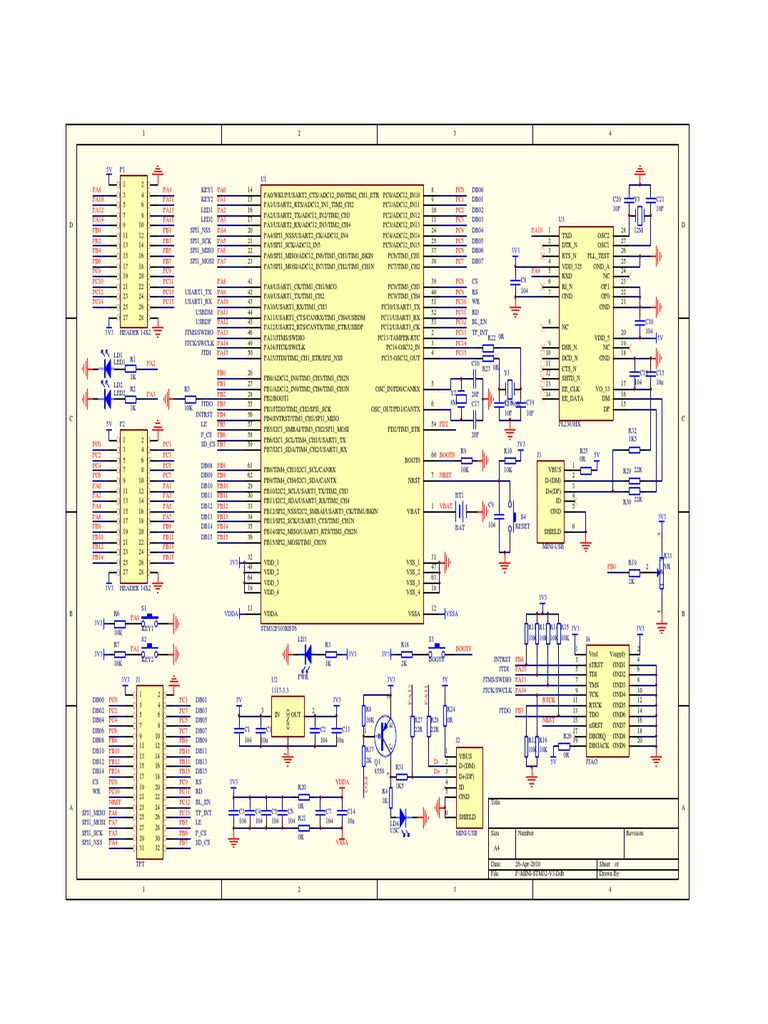 Mini STM32 STM32F103 TFT LCD Board V3 | PDF | Business