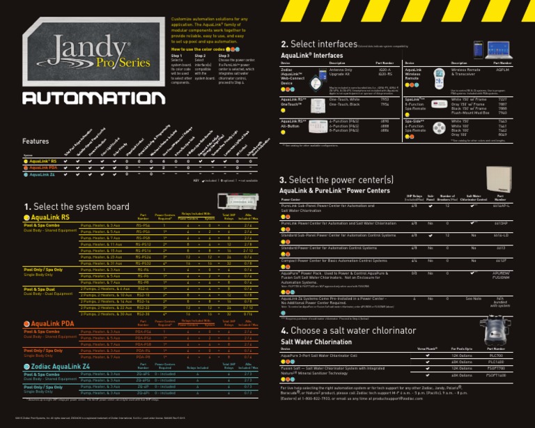 Jandy Pro Automation Guide | PDF | Digital Technology | Electrical ...