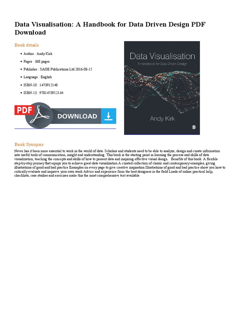 Data Visualisation A Pdf Pdf Visualization Graphics Data