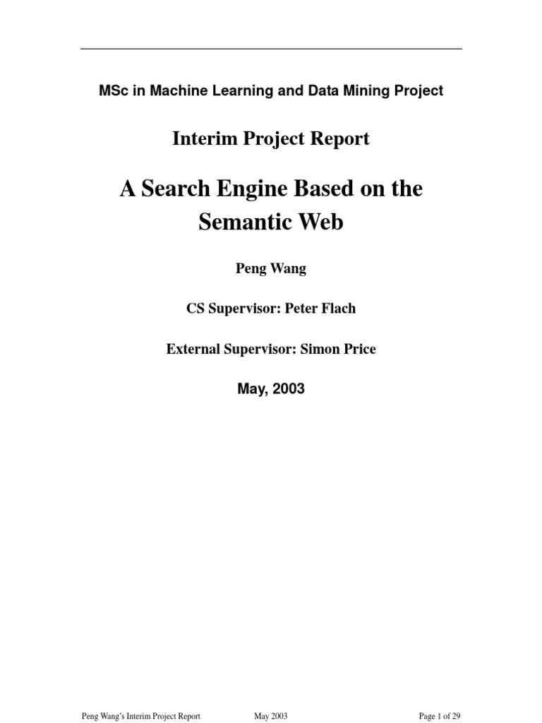 Semantic Web Search Engine | PDF