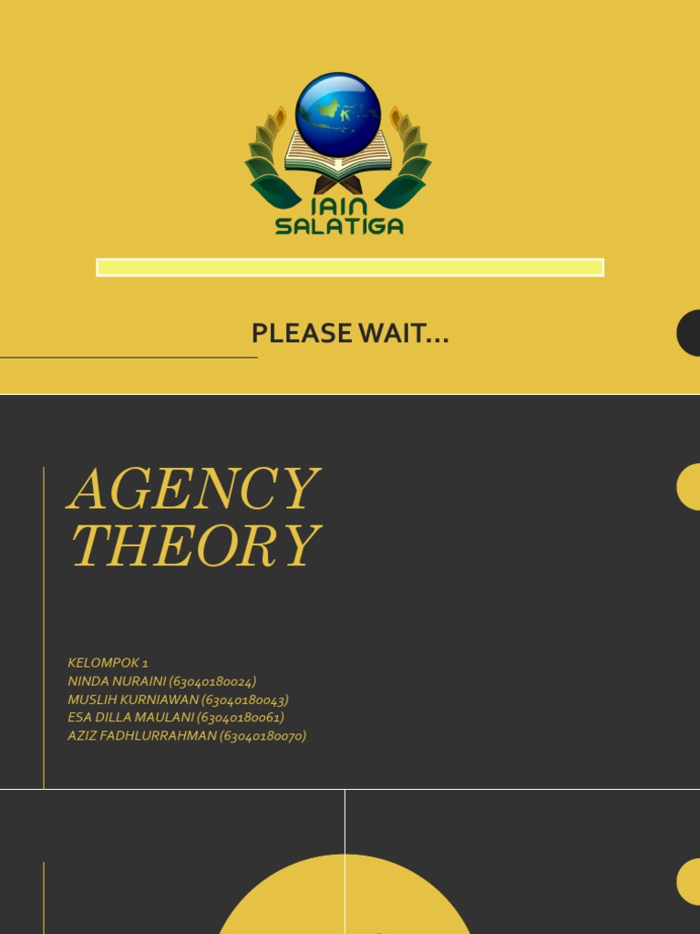 Agency Theory-1 | PDF