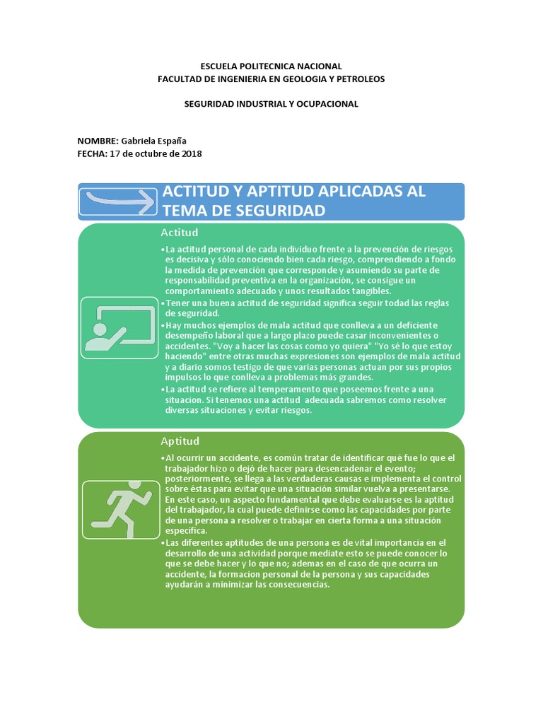 Aptitud y Actitud | PDF | Actitud (psicología) | Conceptos psicologicos