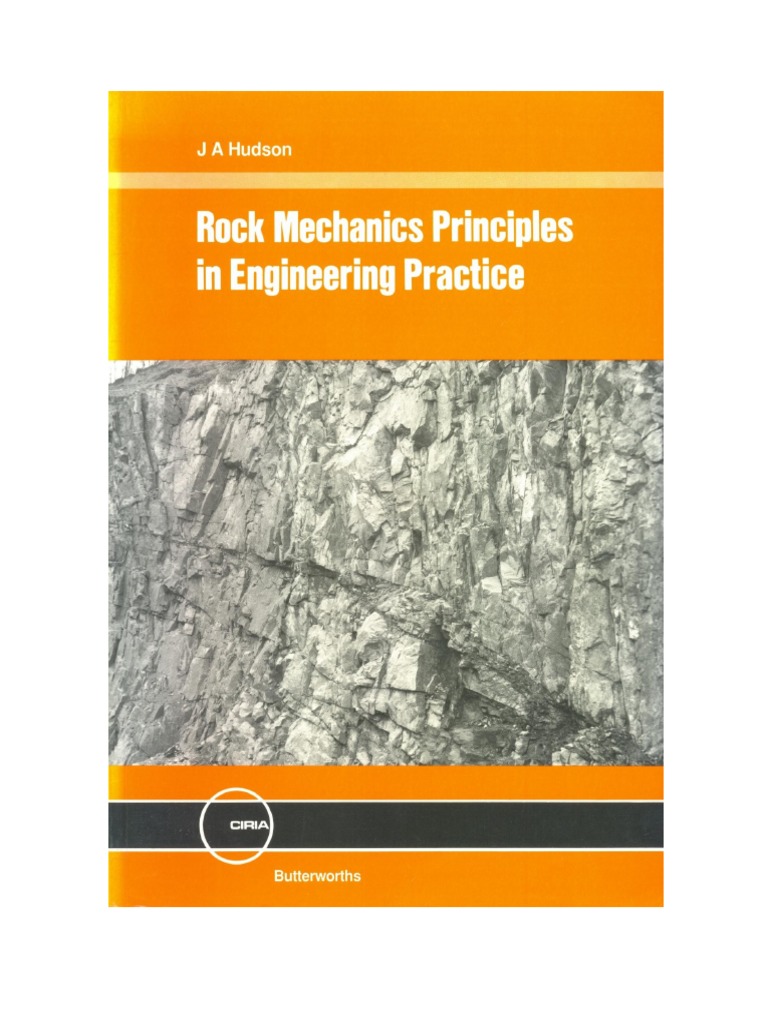 Rock Mechanics Principles in Engineering Practice PDF | PDF
