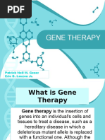 Gene Terapy Make A Flow Chart of The Basic Process of Gene Therapy ...