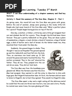 The Iron Man Ted Hughes | PDF | Narration