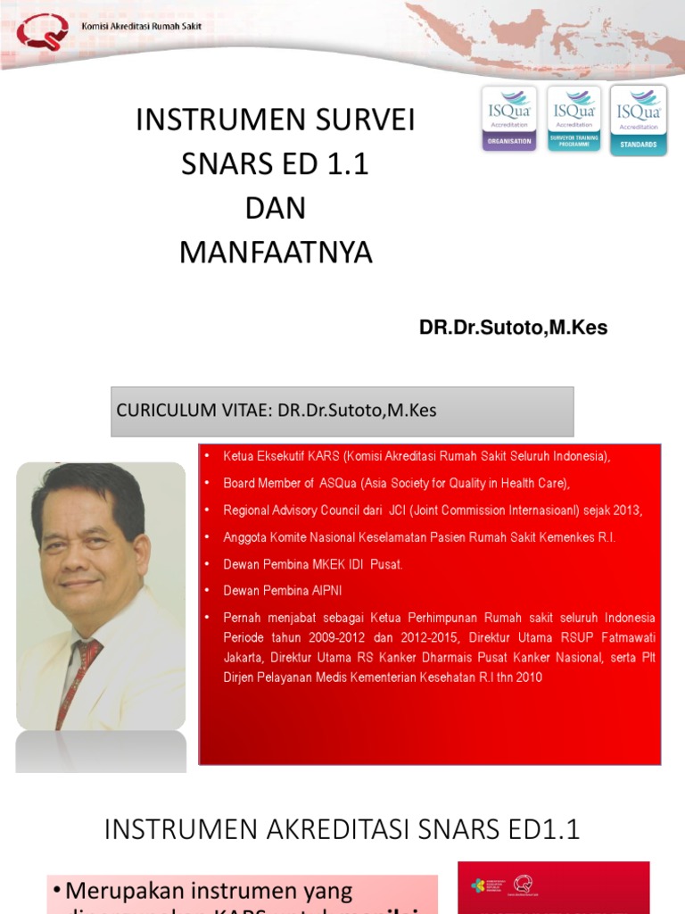 Instrumen Survei SNARS untuk RS | PDF | Kesehatan Holistik