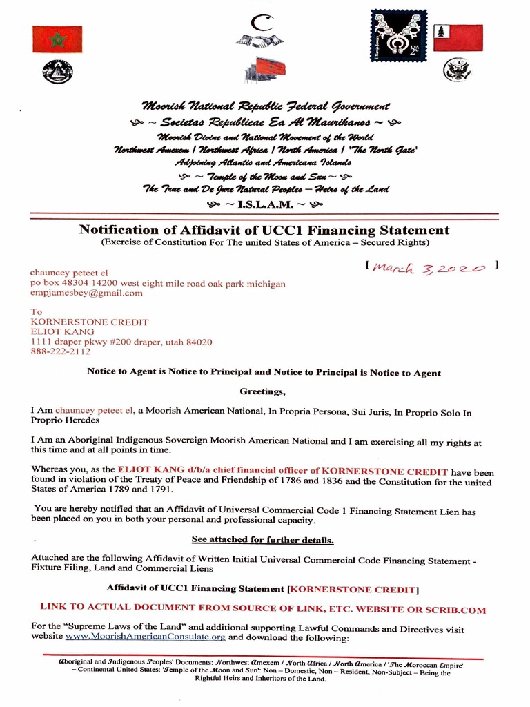 Kornerstone Credit | PDF | Security Interest | Uniform Commercial Code