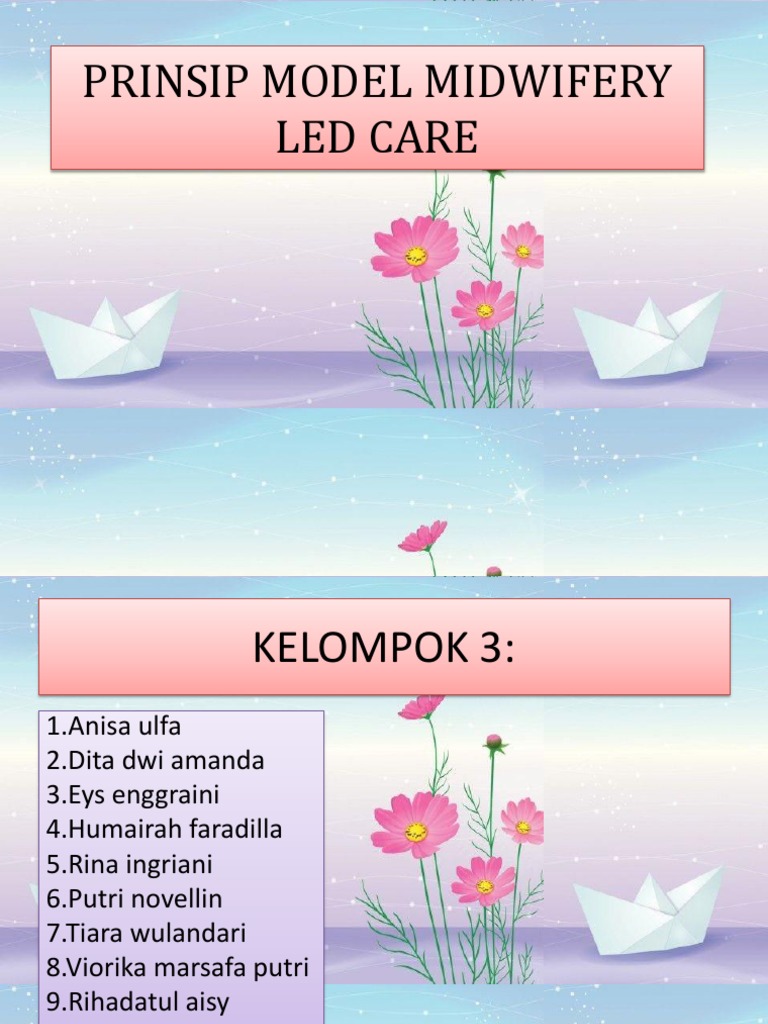 Prinsip Model Midwifery Led Care | PDF