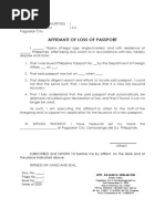 Sample Notarized Document Philippines | PDF | Social Science | Law