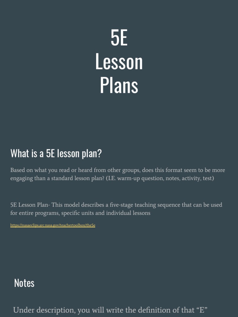 Student New 5e Lesson Plan | PDF | Lesson Plan | Communication