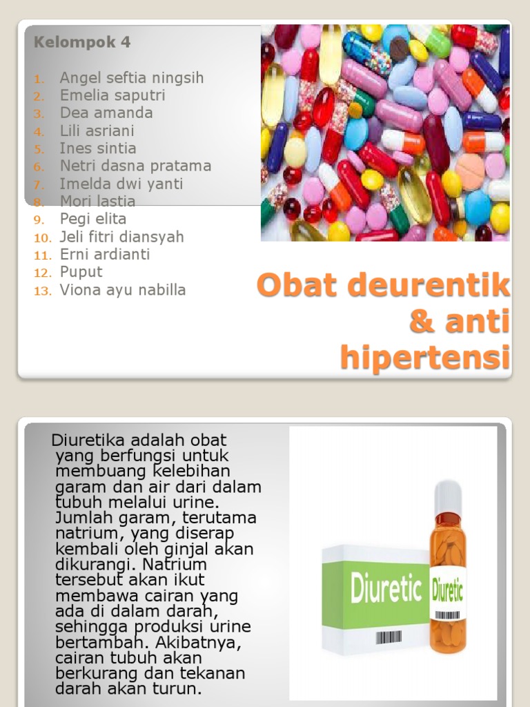 Farmakologi - Obat Anti Hipertensi | PDF