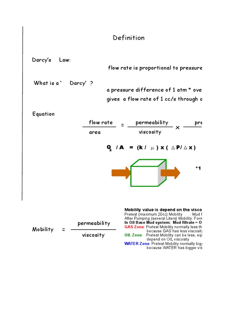 Mobility Calculation | PDF | Pressure | Viscosity