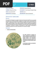 Practica 1 Recuento de Globulos Blancos (A) | PDF | Leucocito | Medicina CLINICA