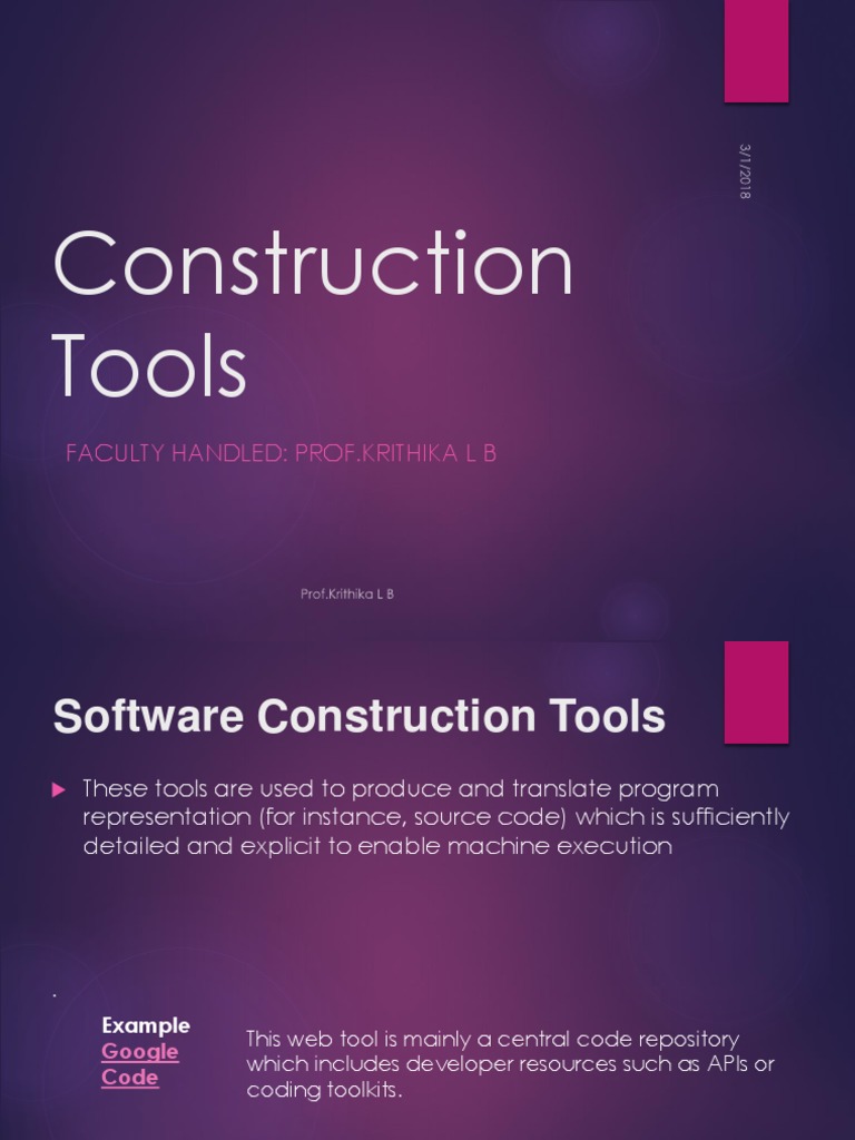 SOftware Construction Tools PDF | PDF | Software Testing | Integrated ...