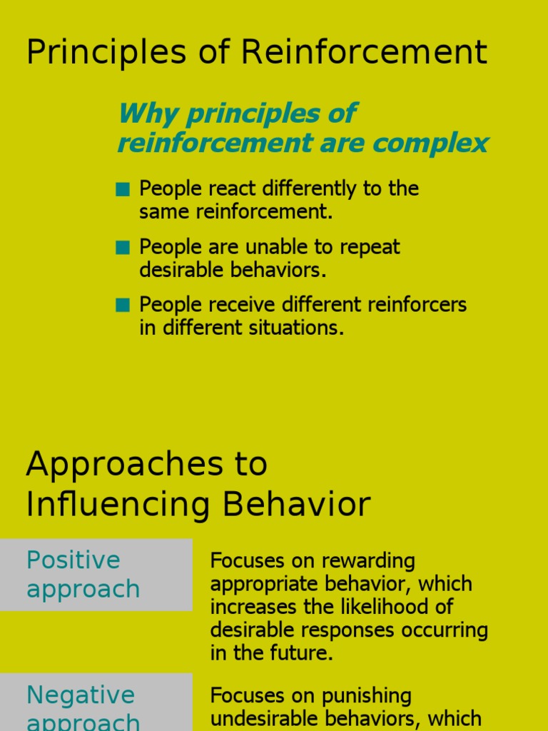 Reinforcement | PDF | Reinforcement | Motivation
