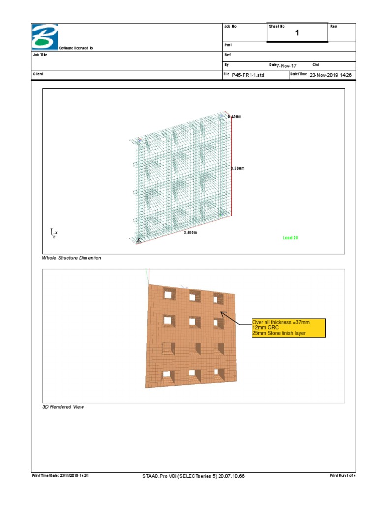 GRC Design and Loads | PDF | Software | Computing