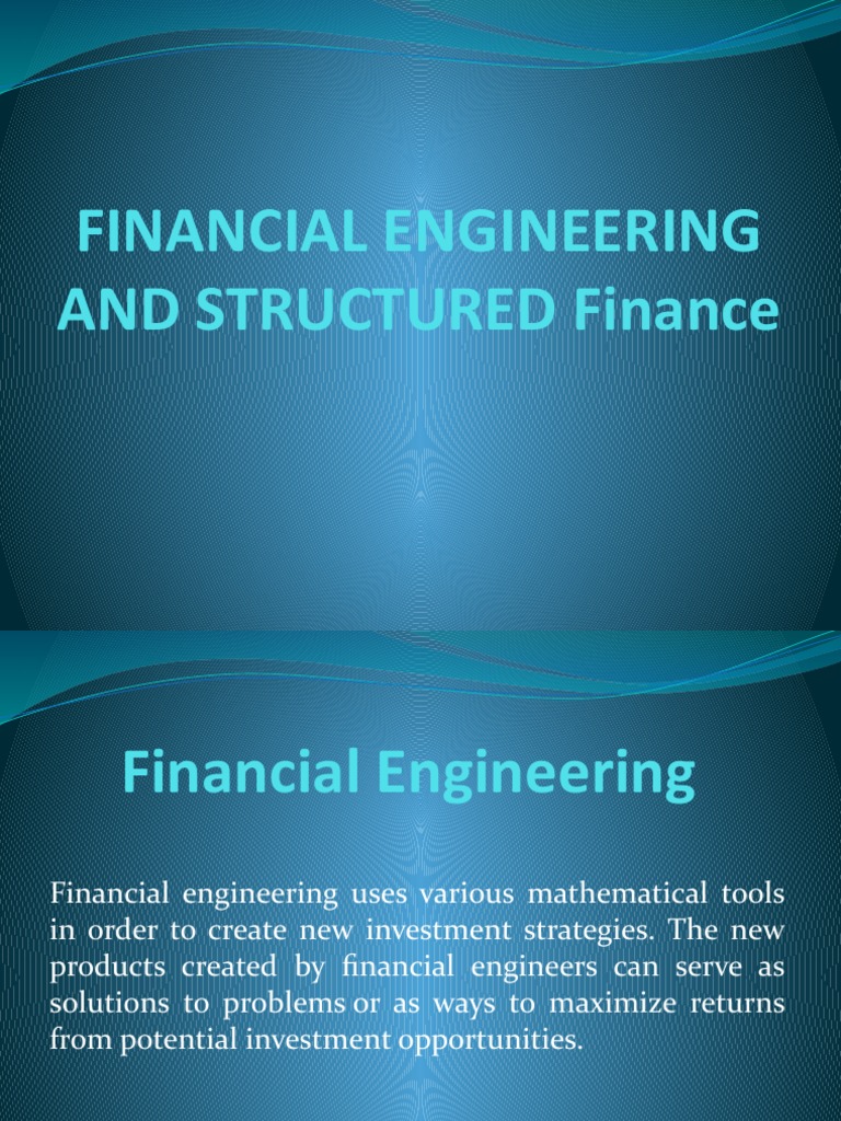 Growth Factors in Financial Engineering | PDF | Money | Hedge (Finance)