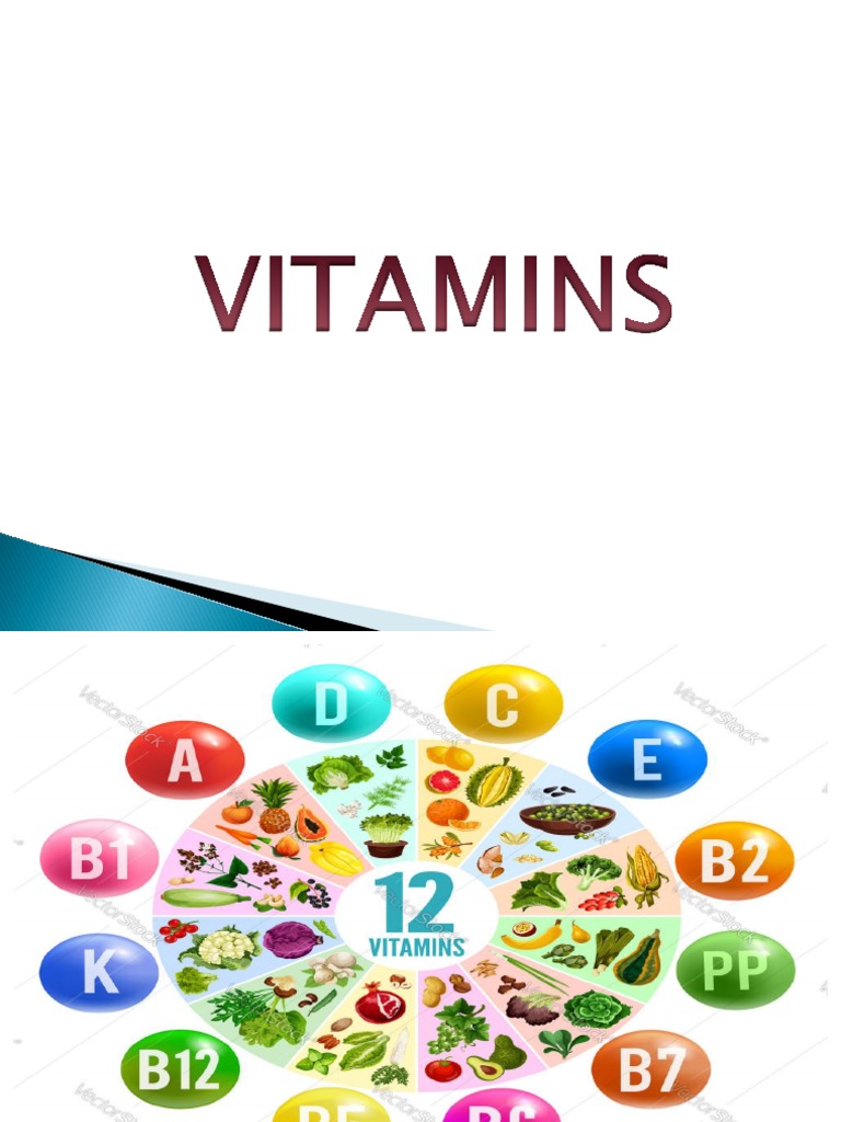 Vitamins PPT M.SC | Download Free PDF | Vitamin | Vitamin D