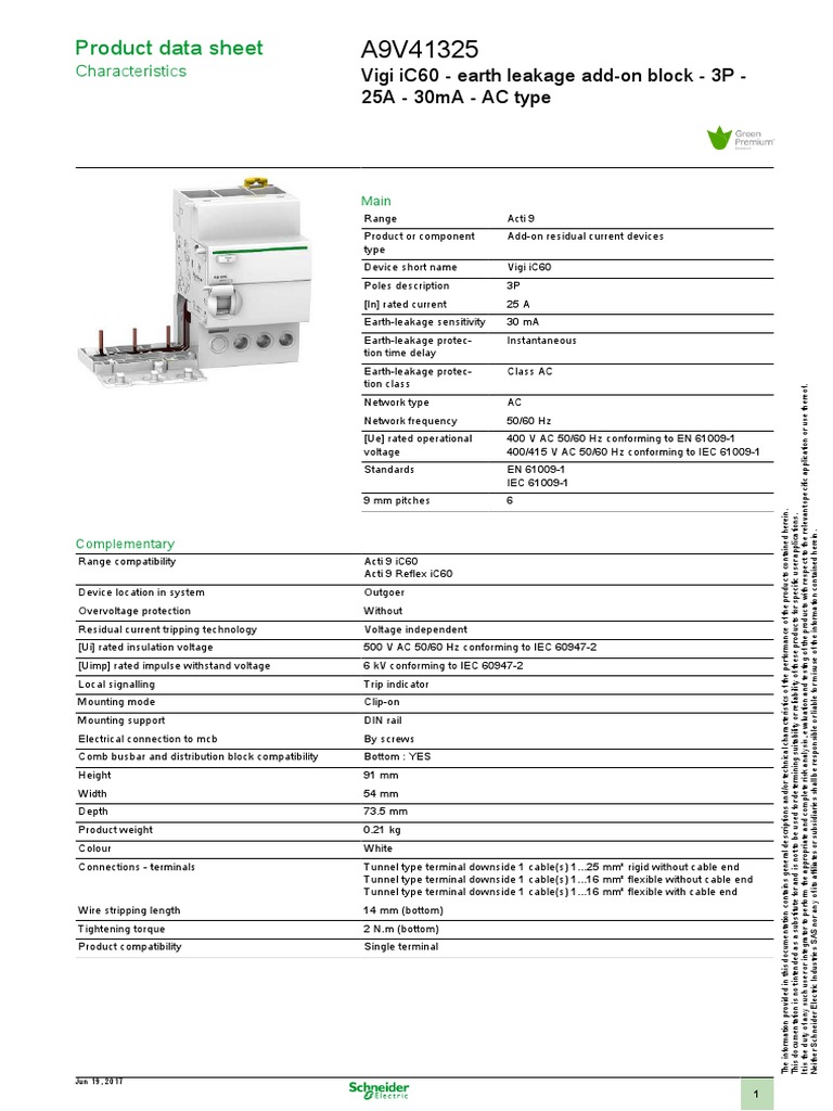 A9V41325 - Datasheet | PDF | Alternating Current | Electrical Engineering