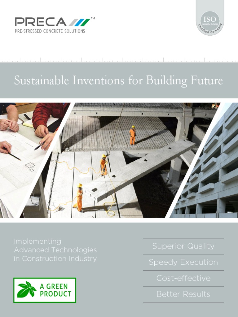 Preca Solutions Brochure | PDF | Prestressed Concrete | Precast Concrete
