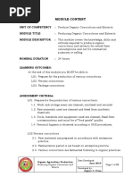 Organic Concoctions for Natural Farming | PDF | Vinegar | Coconut