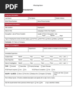Discrepancy Reporting Form | PDF | Government | Business