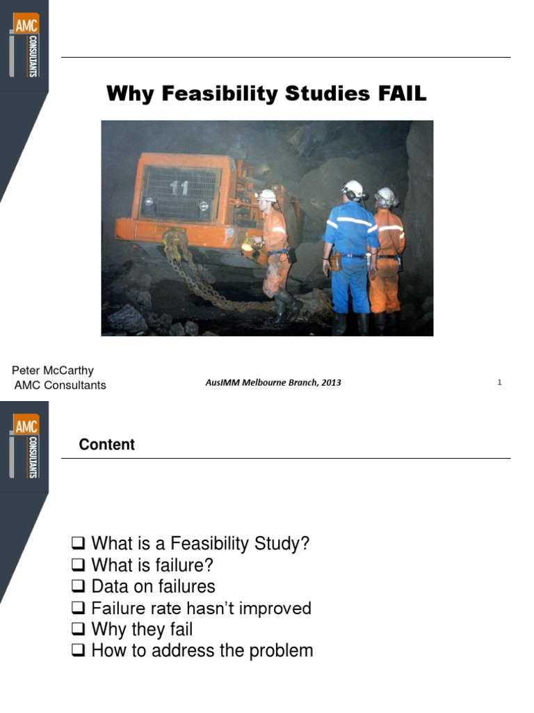 Understanding Feasibility Study Failures | PDF