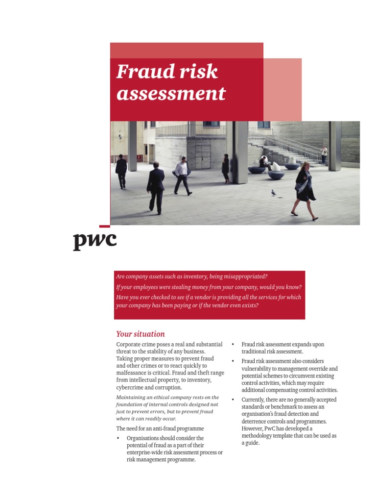 Fraud - Risk - Assessment PWC PDF | PDF | Finance & Money Management