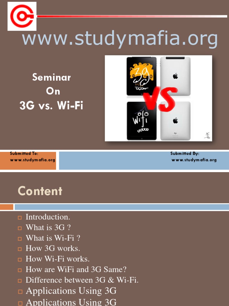 3g Vs Wifi | PDF