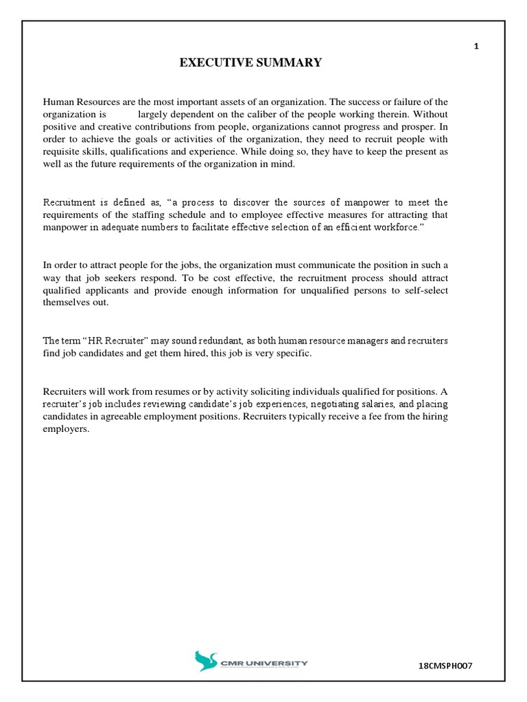 Recruitment Hyvec Final Document | PDF