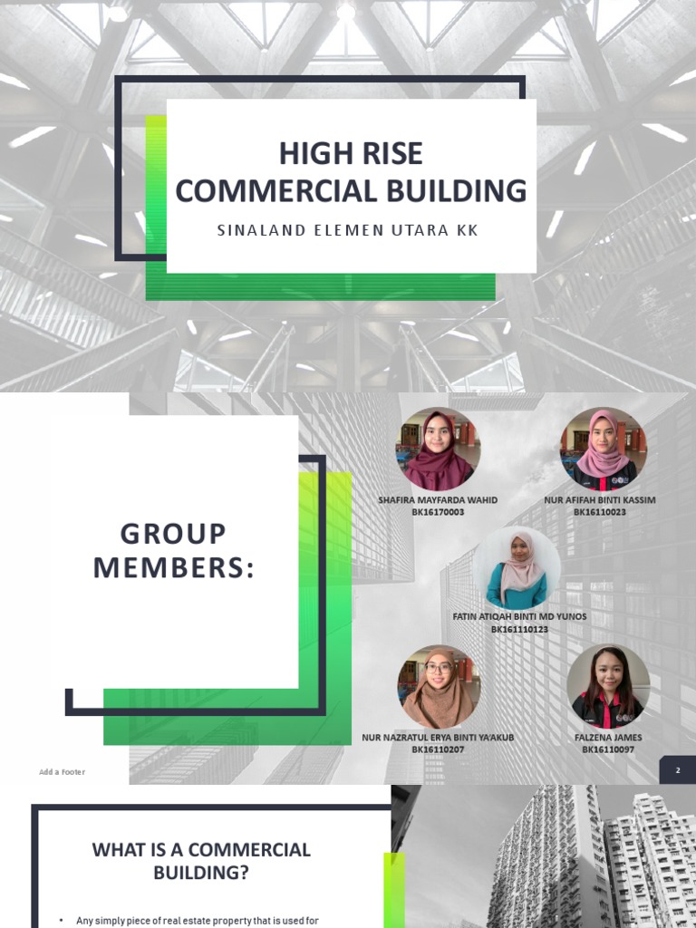 High Rise Commercial Building Slide PDF | PDF