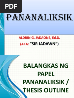 Imrad-Format - Pagbasa at Pagsusuri | PDF