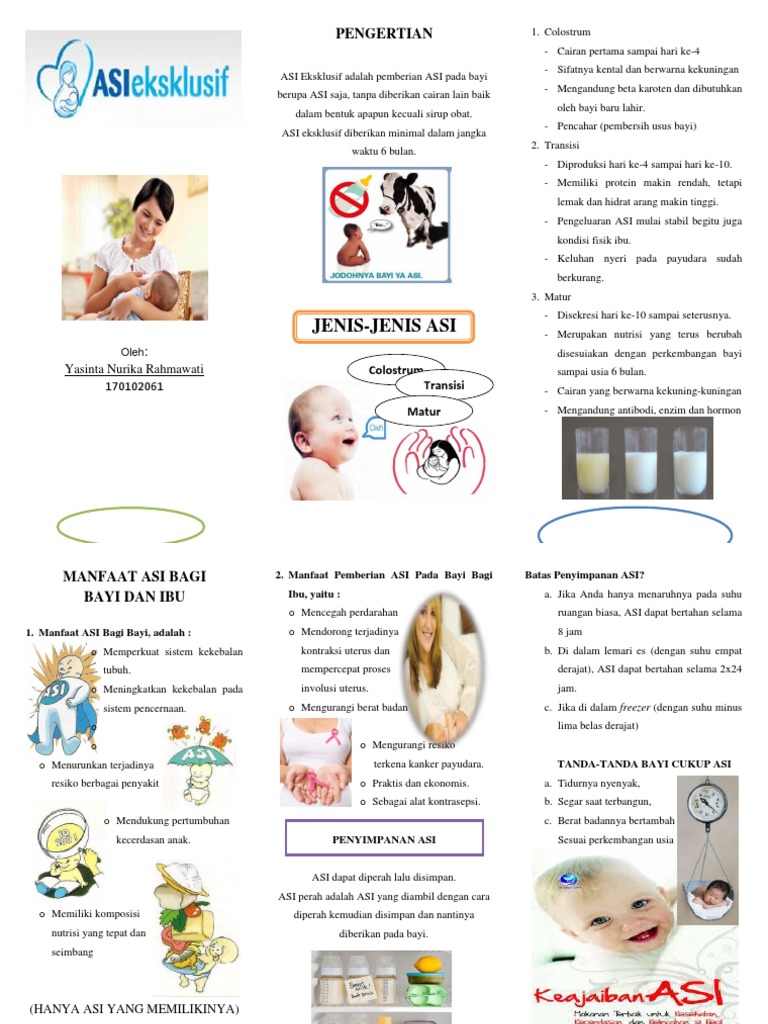 Manfaat ASI bagi bayi dan ibu | PDF
